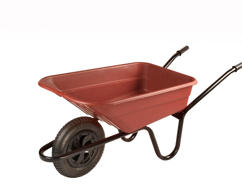 Walsall Wheelbarrow Company Shire Polypropylene 90L Pneumatic